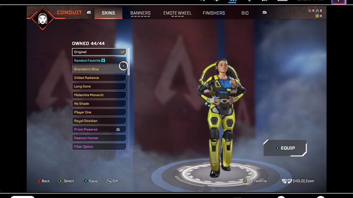 Tous Les Skins Pour Conduit Dans Apex Legends