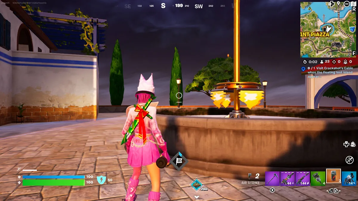 Comment Visiter La Cabane De Crackshot Lorsque L'île Au Butin Apparaît Dans Fortnite Winterfest 2023